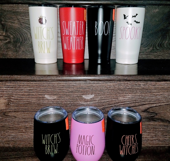 Rae Dunn | Dining | Wow Rare Rae Dunn Halloween Spooky Bat Tumblr ...
